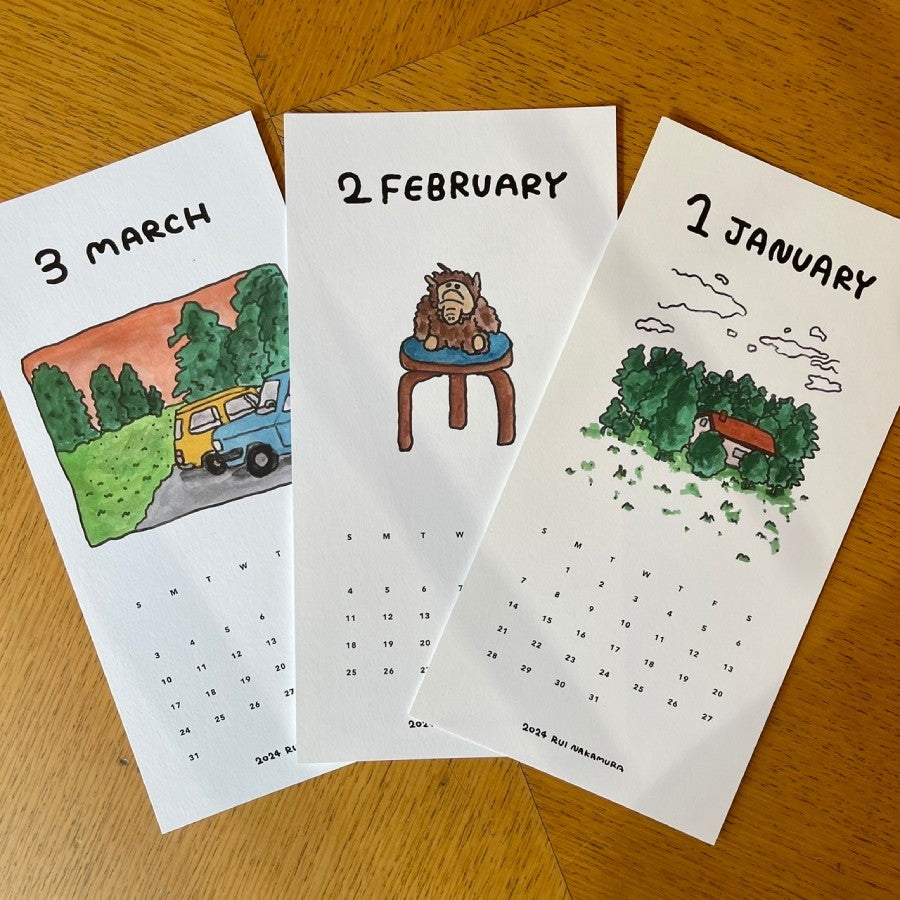 RUI NAKAMURA 2024 CALENDER – tempra online store