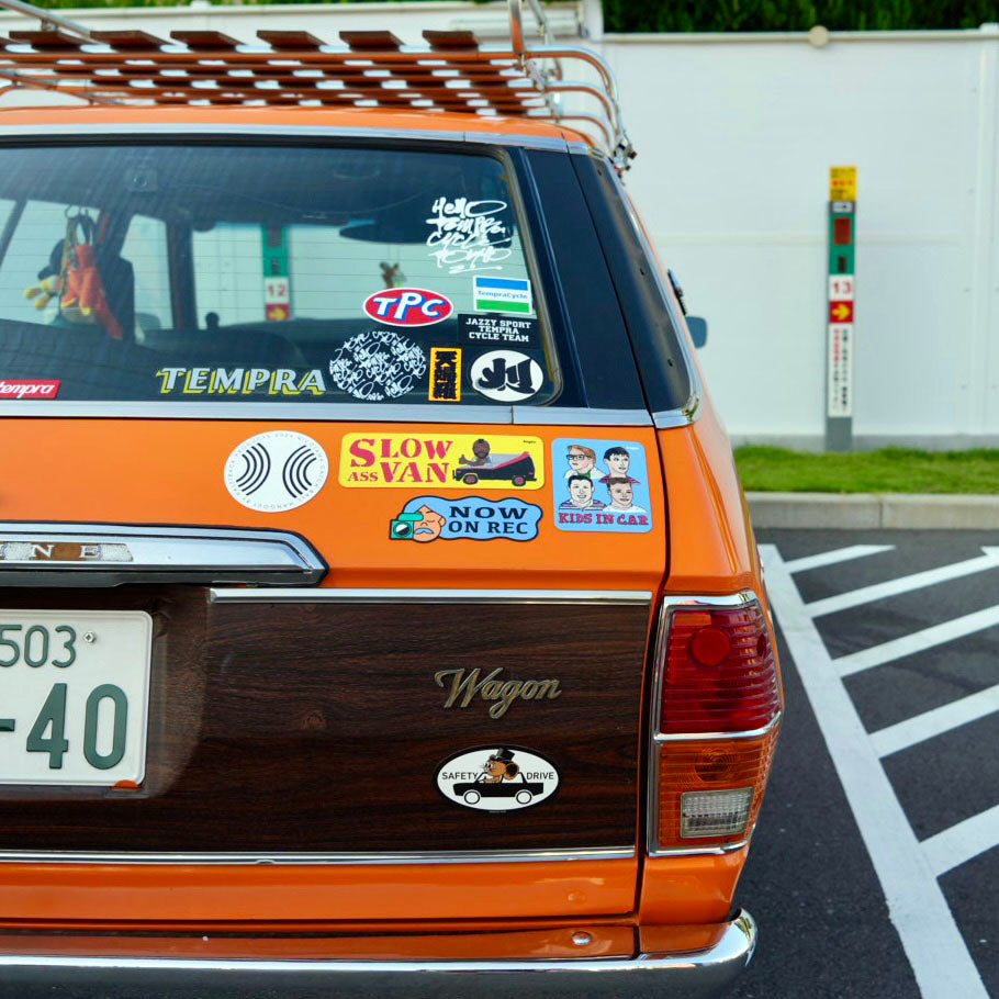 TEMPRA GARAGE カーマグネット / ステッカー Ver.2（ナカムラルイ / RUI NAKAMURA） – tempra ...